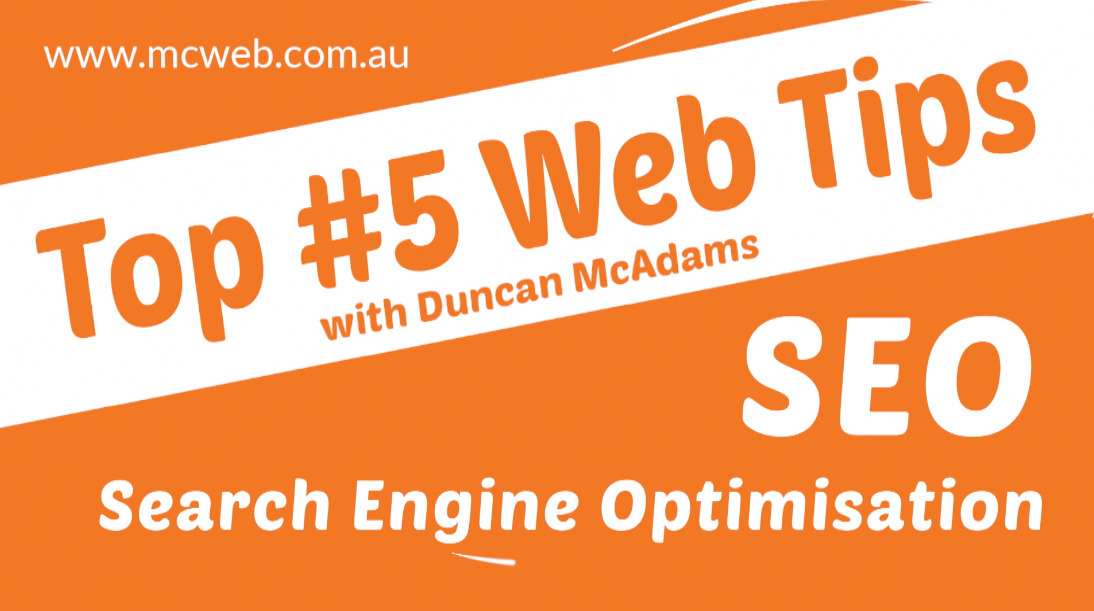 Search Engine Optimisation For Beginners - SEO Top #5 Tips